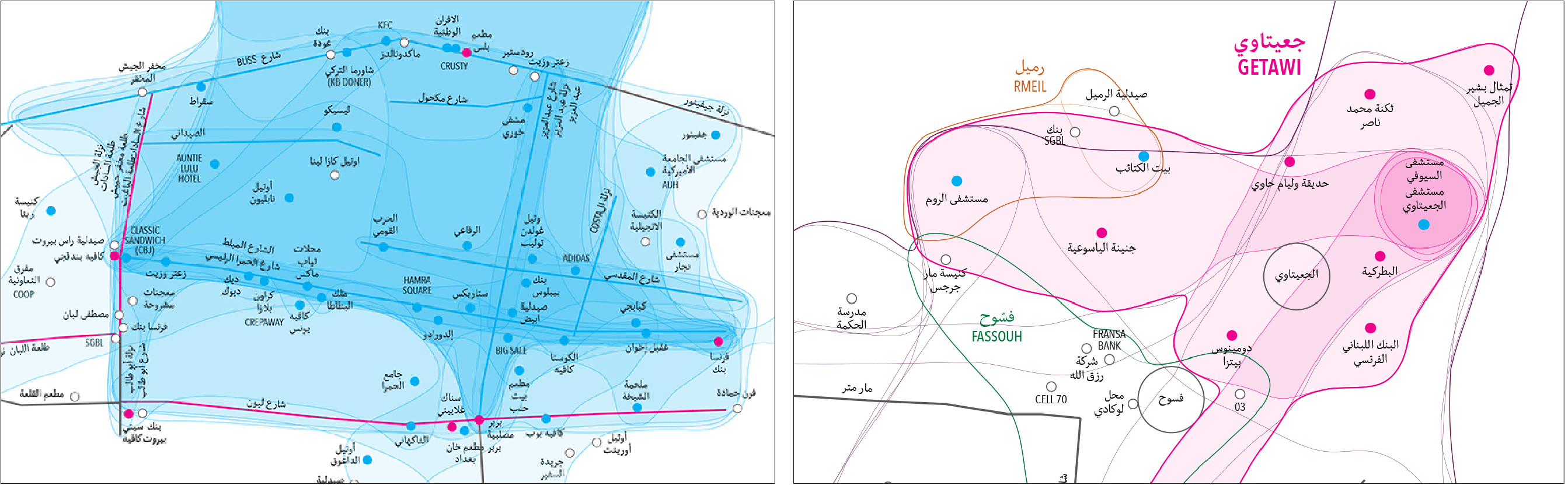 Beirut Urban Lab - Seeing the City as a Delivery Driver